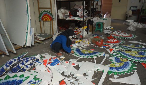 Karangan Bunga Printing yang Lagi Hits Ini Bisa Dipesan di Gesank Mapan ...