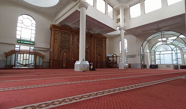 Pesona Keindahan Masjid Raya Fatimah yang Jadi Tempat Akad Nikah ...