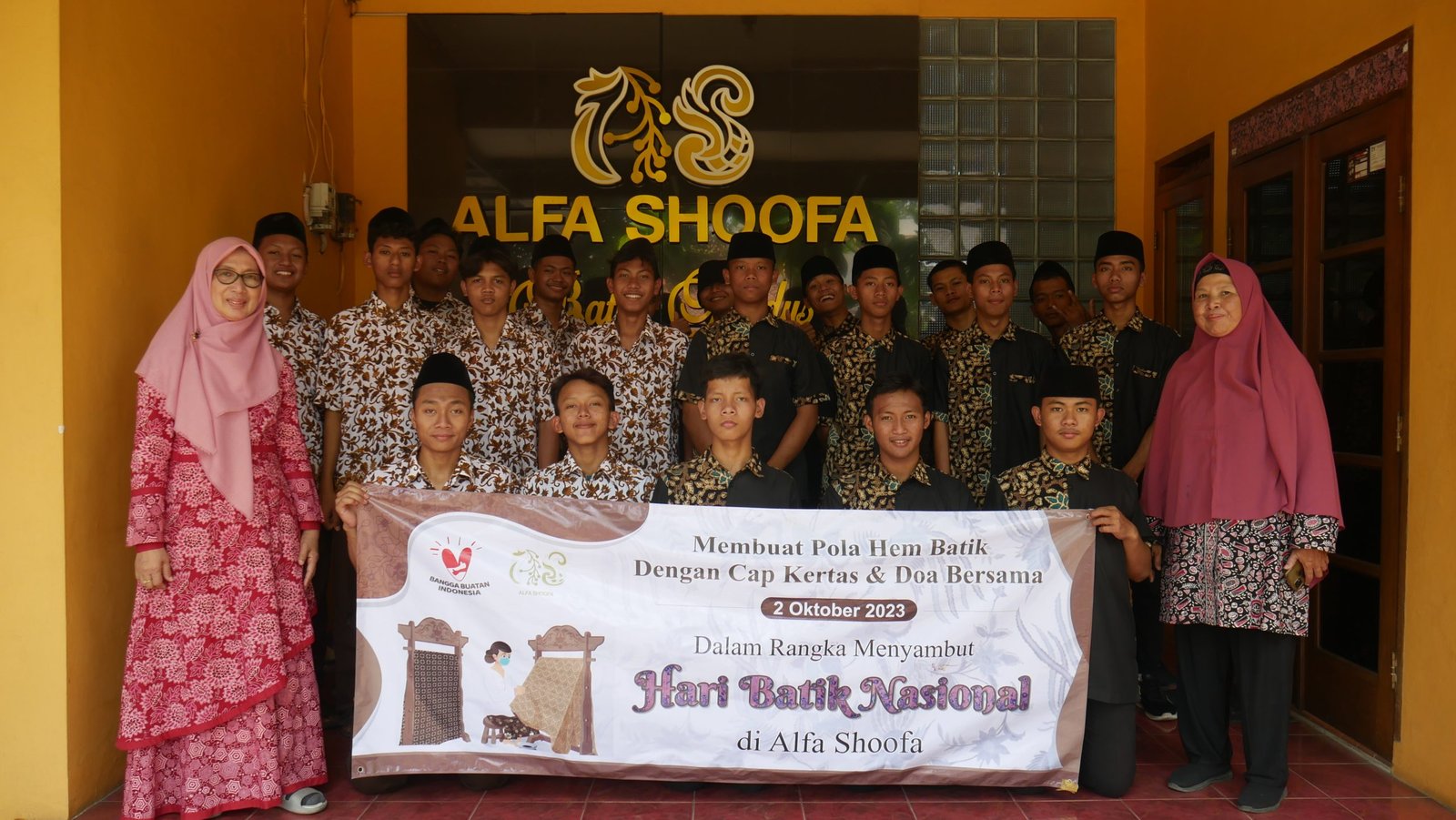 Peringati Hari Batik Nasional, Alfa Shoofa Buat Kelas Batik untuk LKSA ...