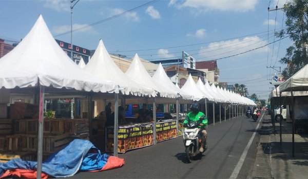 Sewa Stand Gebyar PKL Rp3,5 Juta, UMKM: 'Itu Sudah Jadi Risiko Kami'