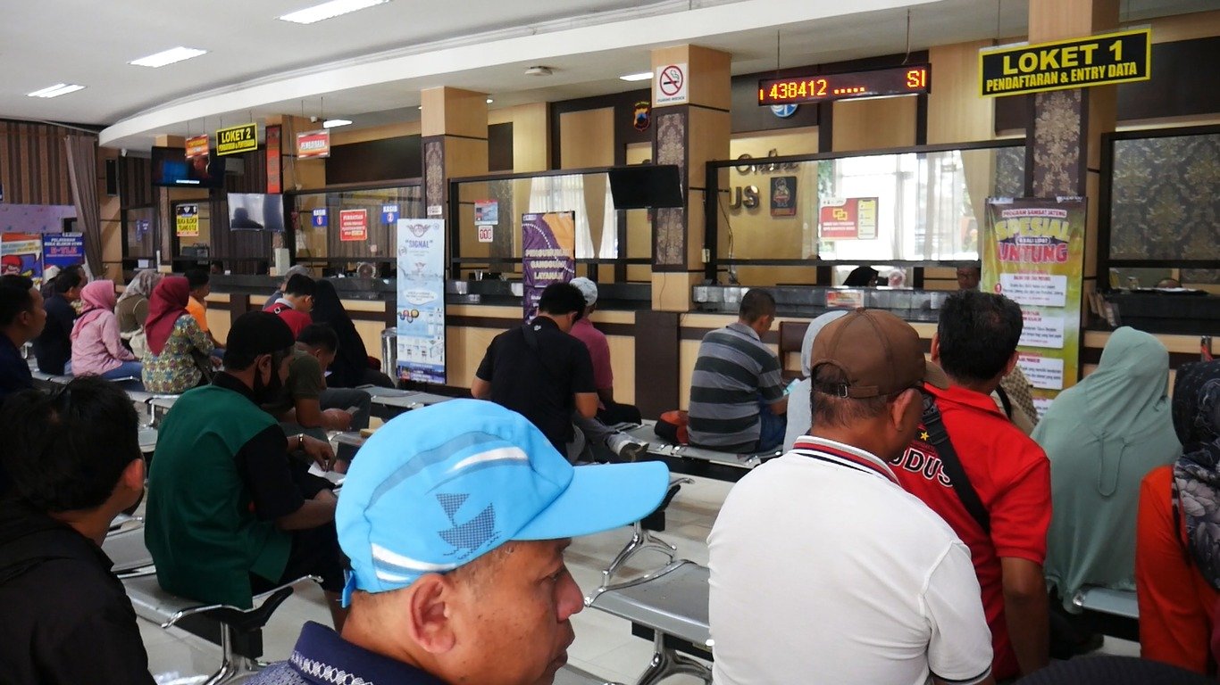 Capaian Pajak Samsat Kudus Belum Penuhi Target